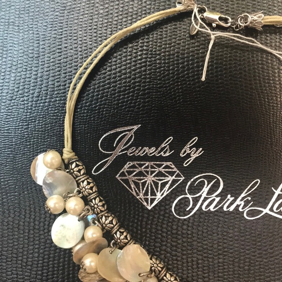 Park Lane | Jewelry | New Park Lane Genuine Shells Faux Pearls Necklace ...